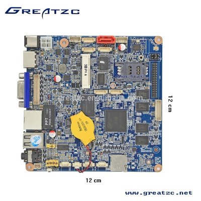 Fanless PC Android Nano ITX Motherboard HDMI GPS For AD Machine