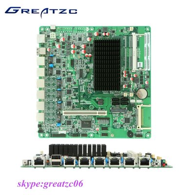Intel Atom D2550 1.86ghz Firewall Motherboard With BYPASS Embedded 4 SATA