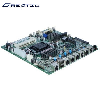 ATX Power WIFI / 3G Module LGA1155 Socket Motherboard 6 LAN Ports
