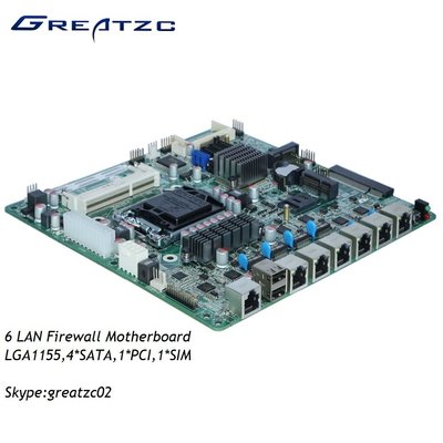 Industrial MINI 6 LAN INTEL B75 Motherboard LGA 1155 Socket Mainboard