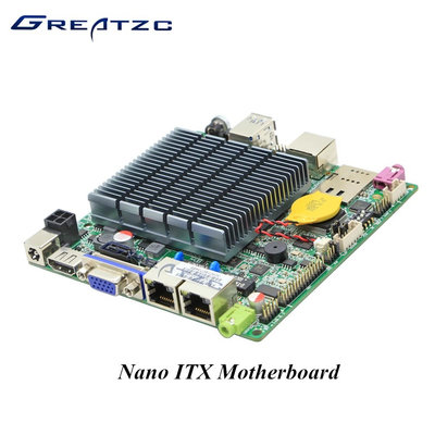 DC 12V Quad Core Nano ITX Embedded Motherboard With MSATA MPCIE SIM Slot