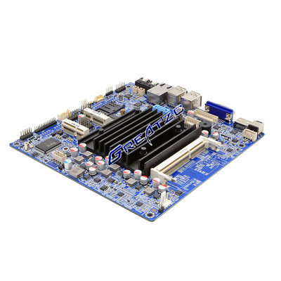 Fanless MINI ITX Motherboard Integrated CPU N3150 With Low TDP 6W Quad Core