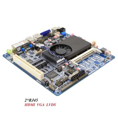 Industrial Motherboard Dual LAN Motherboard Max 8GB RAM With PCI And Double Graphics Card