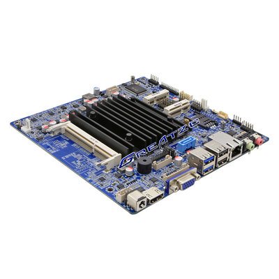 N3150 CPU MINI ITX Motherboard Quad Core Board Fanless Industry Design