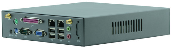Dual LAN Atom Industrial Rugged Embedded Computer Atom D2550 With 2 NIC