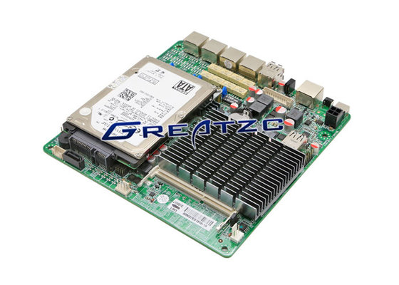Quad LAN Gigabit Fanless Motherboard J1900 Processor / pf Sense Motherboard