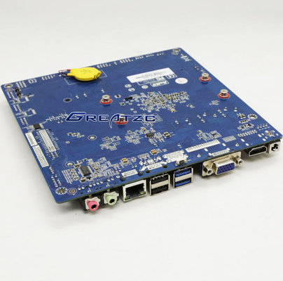 Indusrial I3 Mini ITX Motherboard Skylake Core I3 6100U CPU,Support 4K,3 Display DP VGA LVDS ZC-T6100SL-D4