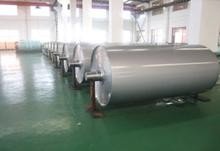 Frosting / texturing Chrome - plated Industrial Steel Rollers for Cold Rolling Process Line