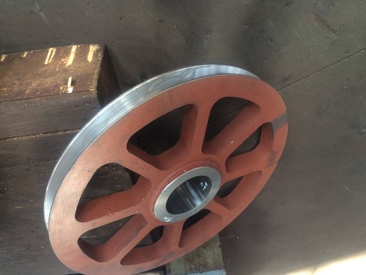 Φ800 Wire Rope Sheave for Rubber Hose Steel Wire and Spring Steel Wire