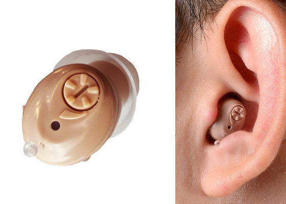 Tiny CIC Digital Hearing Aids Zinc Air A10 Battery Noise Reduce Function