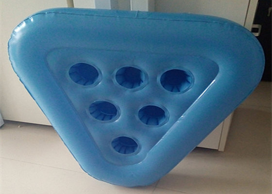 Cool Blue Inflatable Cup Holder Pool Drink Floats Water Party Used 50*10cm