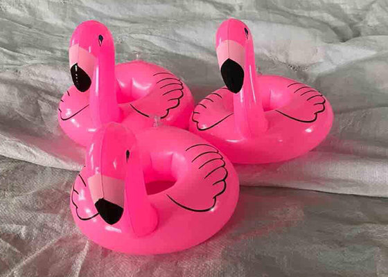 Pink Water Drinking Floating Swan Drink Holder for Cooler Water Tray
