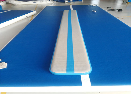 Double Wall Fabric Blow Up Tumble Track  / Inflatable Tumble Track For School Gym