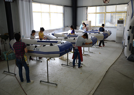 Water Play PVC Inflatable Kayak Boat Fishing Boat For 1 - 8 Persons