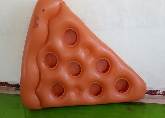 Giant Yellow Pizza Floating Water Mat Summer Water Toys 0.25mm PVC