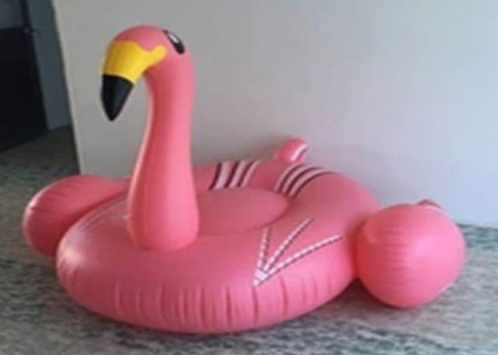 Inflatable swimming pool floats water toy plastic flamingo float for adults