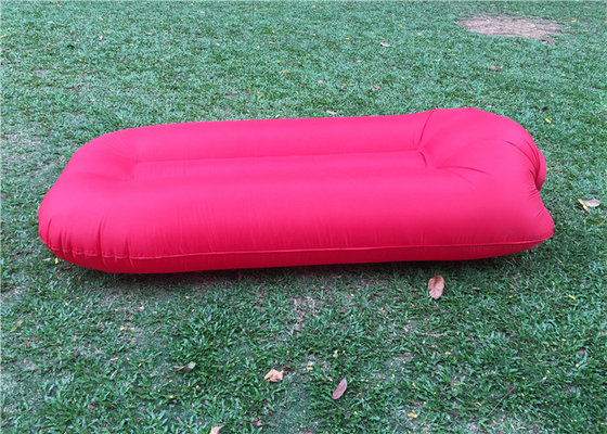 Waterproof Pink Inflatable Sofa Bed / Sleeping Air Bed ASB-001