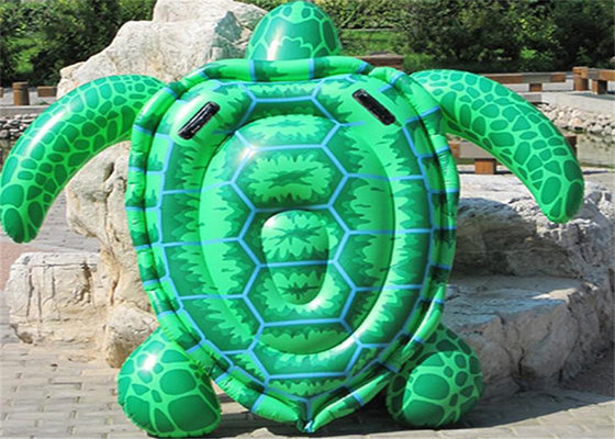 Giant Turtle Inflatable Water Floats for Swimming Pool 0.25mm PVC 200*120cm