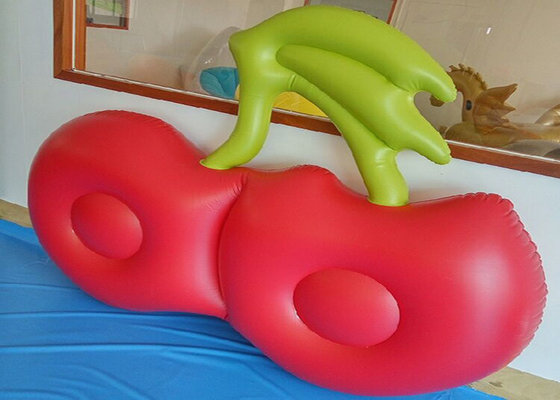 180*140*350cm Double Cherry Pool Float Red Swimming Beach Toy