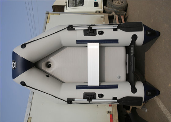 Wood / Air Floor Inflatable Kayak Boat Rubber Fishing Boat 2.3m
