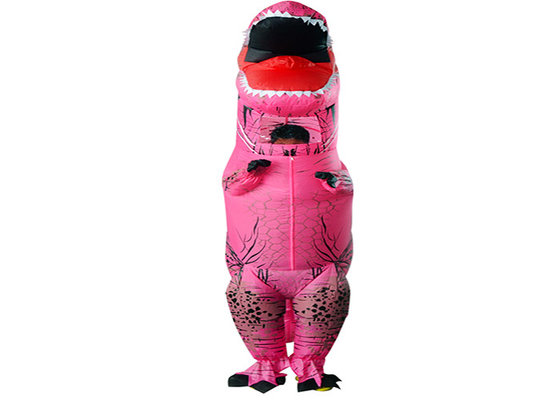 Christmas Decoration Inflatable Animal Toys Pink Dinosaur Costume Suit