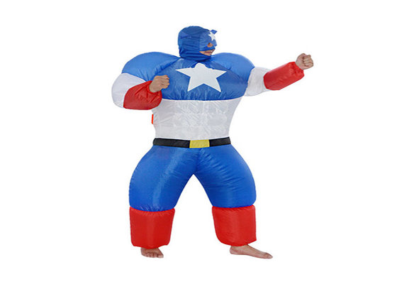 American Captain Costume Inflatable Kids Toys for Halloween cosplay