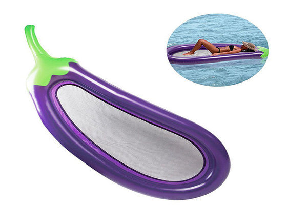 Two Adults Inflatable Water Floats Summer Pool Aubergine Float