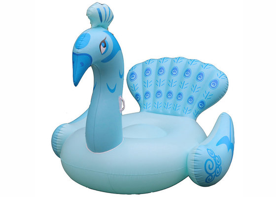 PVC Blue Peacock Pool Float for Summer Swimming Pool 190*120cm