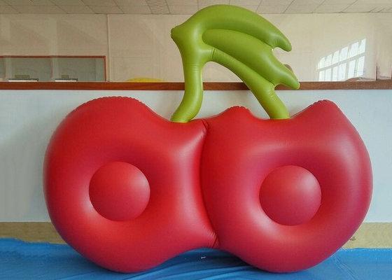 Adults Swimming Pool Floats Double Cherry Pool Float 0.3mm PVC Material
