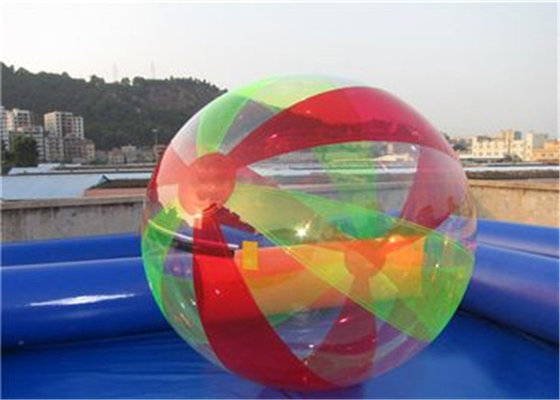 2m TPU Yellow Inflatable Water Ball for Shools / Leisure Centres / Parks