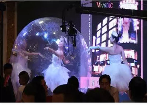1.8m Clear Inflatable Water Ball Water Running Ball Waterproof / UV Resistant
