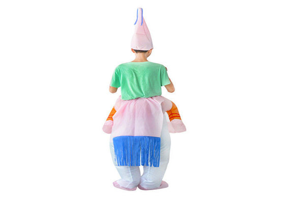 Polyester 190T Inflatable Kids Toys Inflatable Pink Unicorn Costumes IC-08