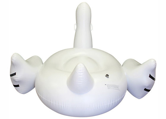 190*120cm Giant Inflatable Pool Floats Swan Pool Toy Pink / White / Golden