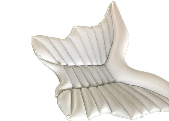 White Angel Wings Floating Water Mat with PVC Material 180x120cms