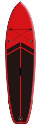 Fishing / Surfing All Around SUP Board , Kids Stand Up Paddle Board Red / Black Color