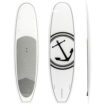 White Color Fiberglass SUP Board 130L Volume For Surfing 9'2" X 29" X 4"