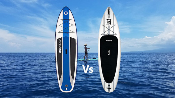 Large Size Blue Sup Surf Boards , Inflatable Sup Stand Up Paddle Board