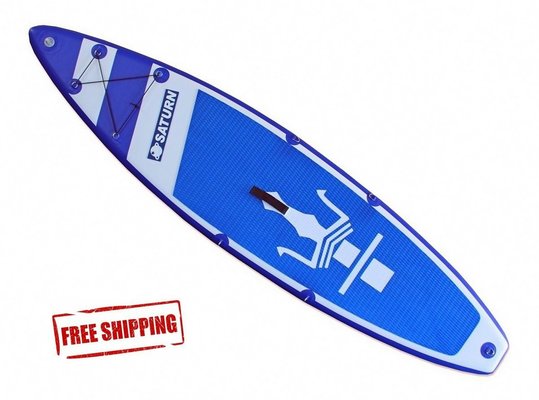 SUP Racing Inflatable Stand Up Paddle Board 15PSI Pressure High Stability