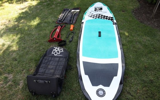 Lightweight Fiberglass SUP Board 14' Customized 15PSI Pressure 31LB Net Weight