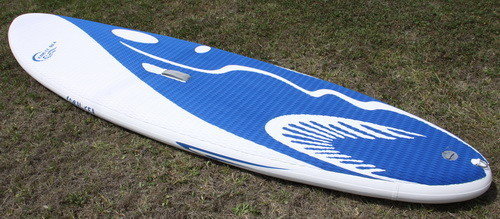 12'6" Inflatable Stand Up Paddle Board SUP 15PSI Pressure Removable Slide Fin
