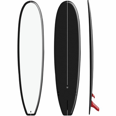 Customized Carbon Fiber Surfboard 7'8" Lightweight 15LB Net Weight