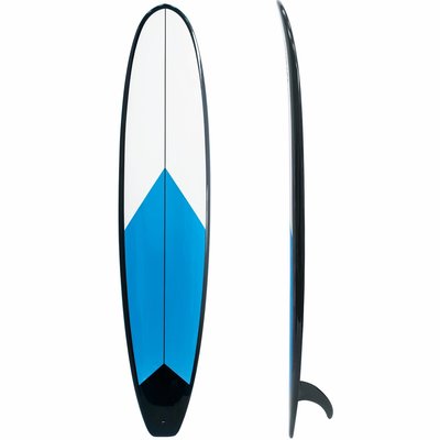 9' Fiberglass Longboard Surfboard 15PSI Pressure With Customized Logo