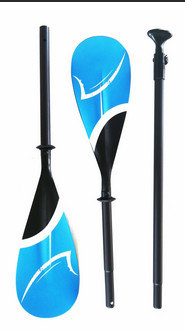 Durable Full Carbon Fiber SUP Stand Up Paddle 10cm Adjustment For Surfing