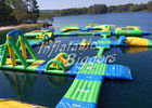 Waterproof Tarpaulin Inflatable Floating Water Park Equipment For Rental / Festival Activity