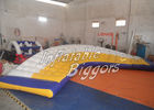Commercial Aqua Curve Inflatable Water Game , PVC Inflatable Amusement Park