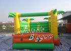 EN14960 EN71 Vinyl Inflatable Bounce Houses Jungle For Kids Parties