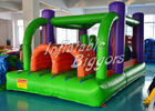 Waterproof Commercial Inflatable Bouncers With Obstacle Course , Inflatable Jumpy House