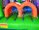 Waterproof Commercial Inflatable Bouncers With Obstacle Course , Inflatable Jumpy House