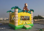 Public PVC Inflatable Bouncing Houses For Kids , Monkey Inflatable Jumping Bouncer