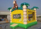 Public PVC Inflatable Bouncing Houses For Kids , Monkey Inflatable Jumping Bouncer